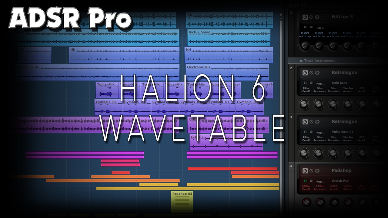 HALion 6 Experimenting with the Wavetable - YouTube