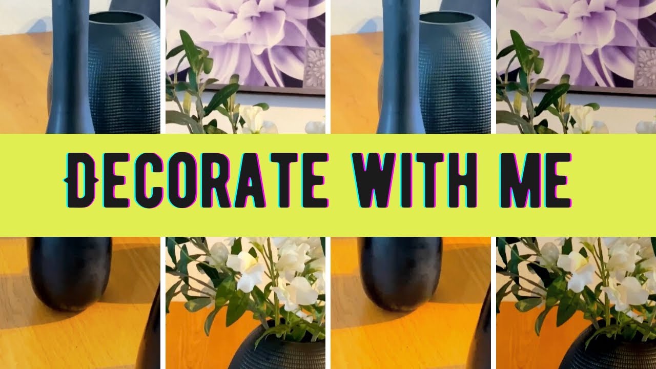 RE-USE AND RE-DECORATE WITH ME. - YouTube