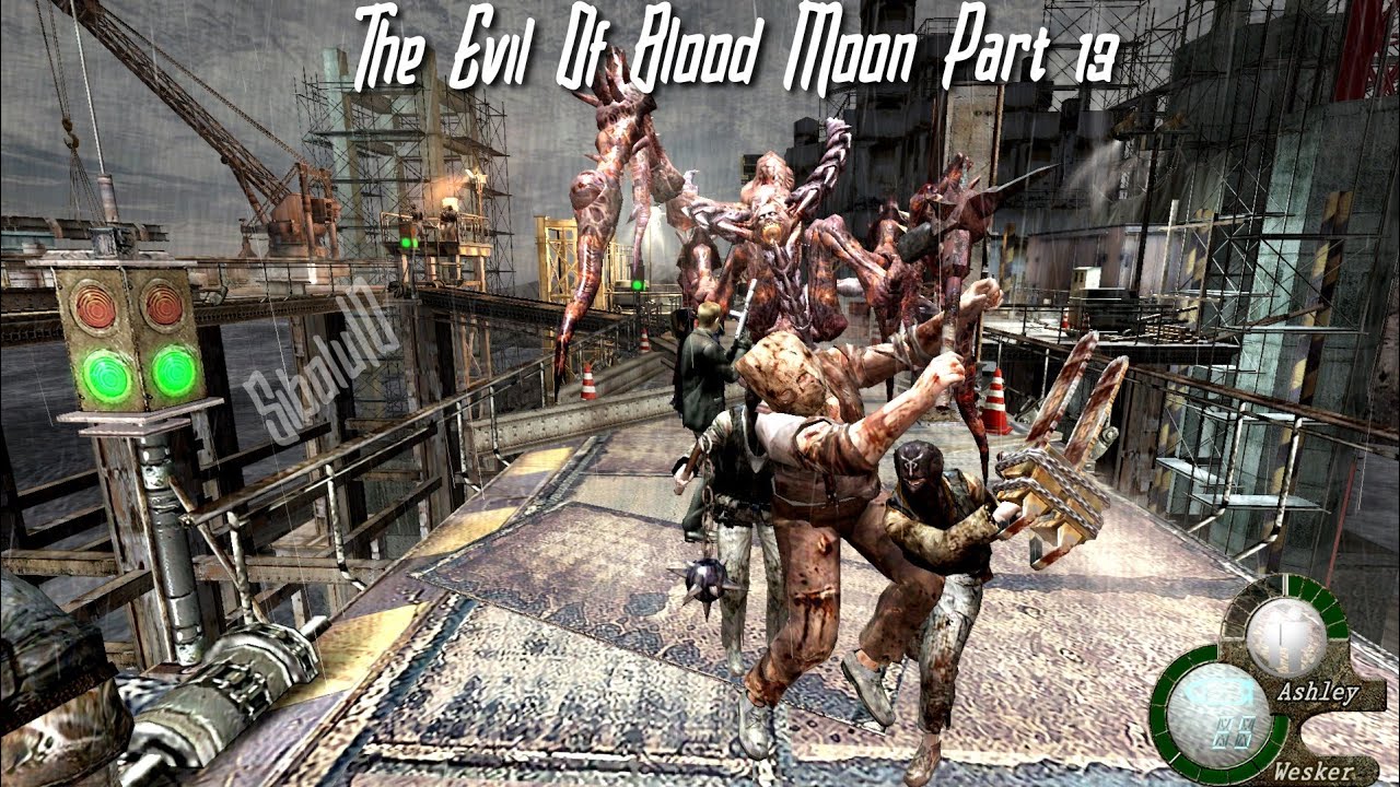 Resident Evil 4 - MOD The Evil Of Blood Moon Part 13 End - YouTube