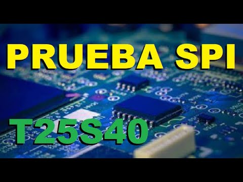 PRUEBA DE UNA MEMORIA FLASH T25S40 - YouTube
