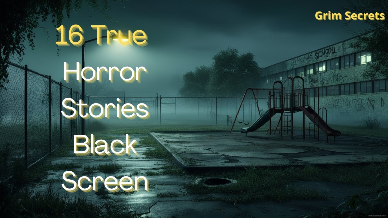 16 True Dark Screen Horror Stories To Fall Asleep To - YouTube