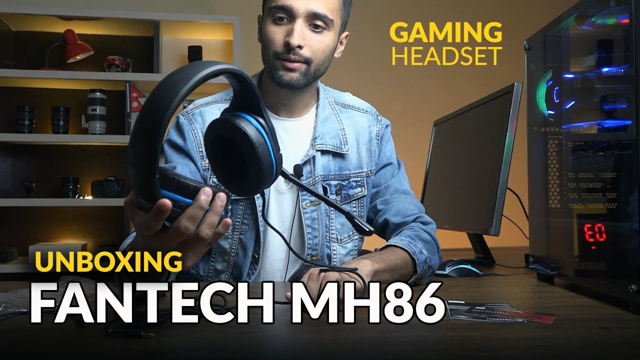 FANTECH MH86 GAMING HEADSET | UNBOXING\TESTING - YouTube