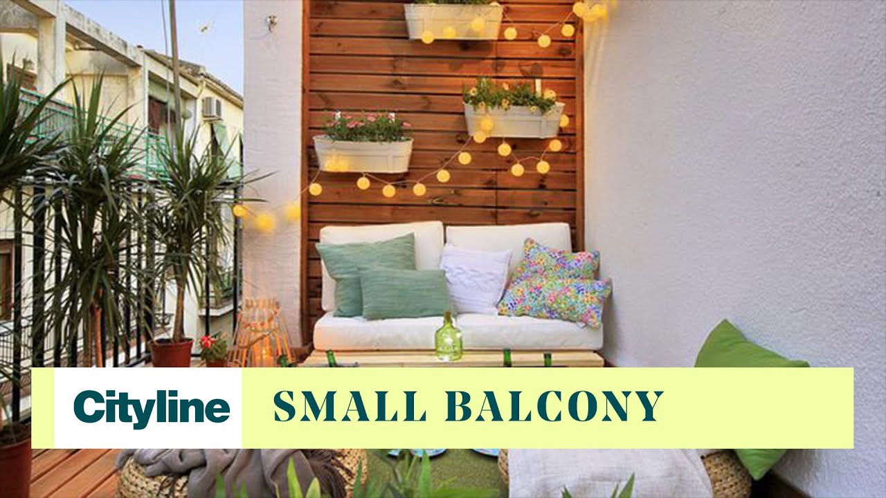 Creating an outdoor oasis in a small space - YouTube