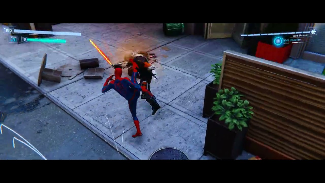 Spider-man remastered task master fight - YouTube