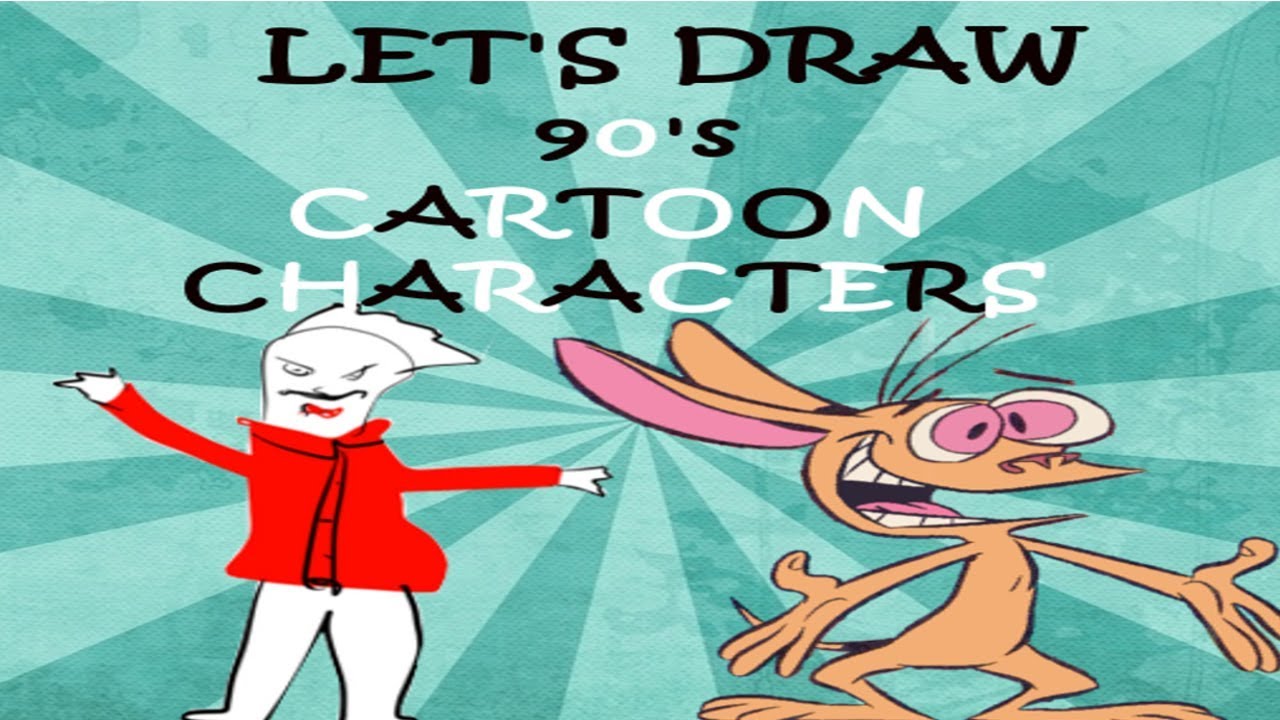 Let's Draw - 90's Cartoon Characters - YouTube