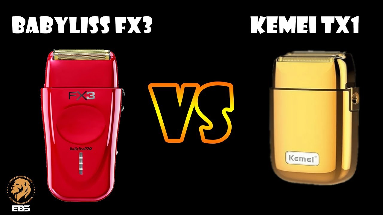 BABYLISS FX3 VS KEMEI TX1 - Comparativa de Shaver Cara vs Económica - YouTube