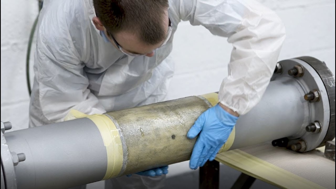 Corroserve Pipe Wrapping - YouTube