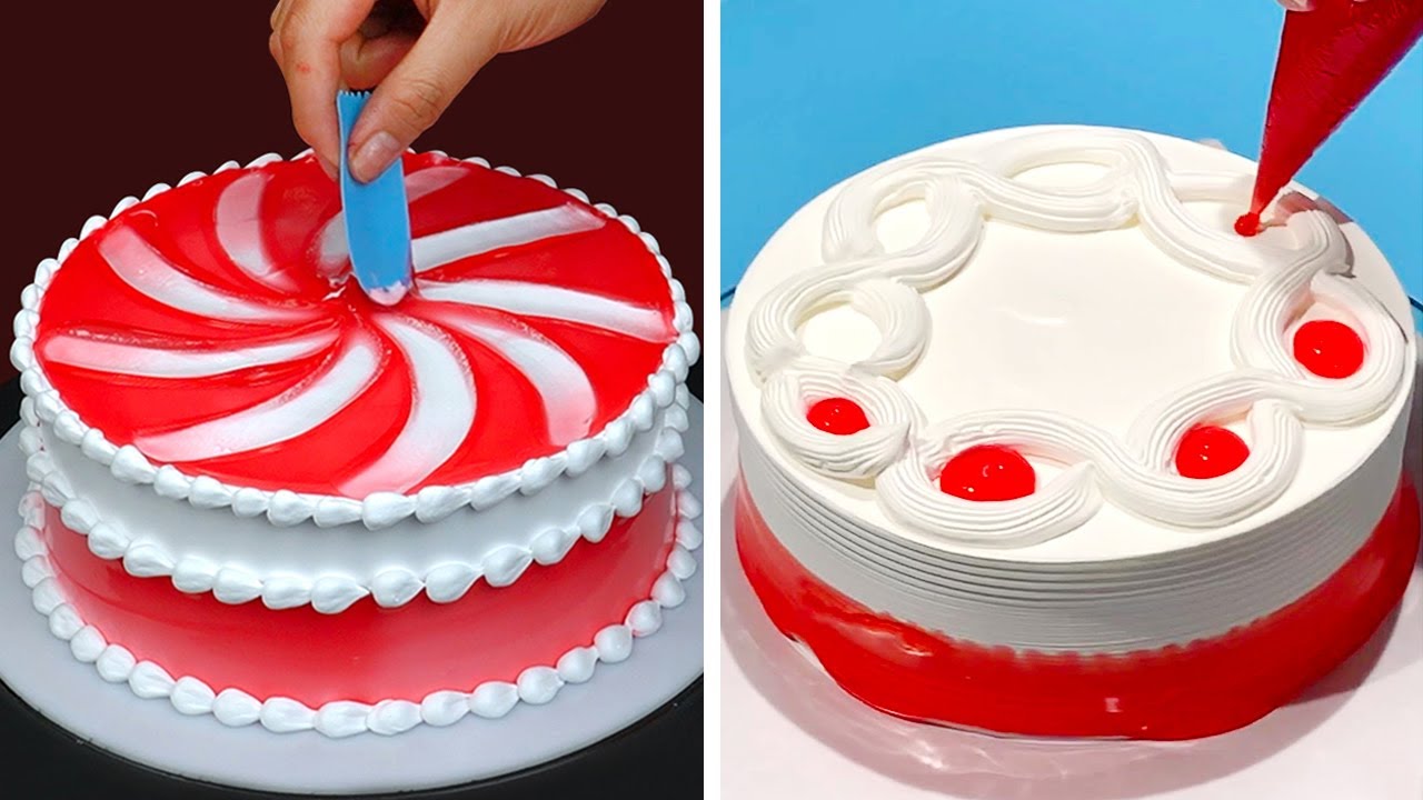 Simple Cake Decorating Ideas Compilation ️ Most Satisfying Chocolate