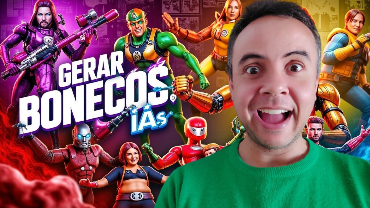 CRIAR BONECO IA | Como Criar Boneco na Caixa com IA (Grátis e Passo a ...