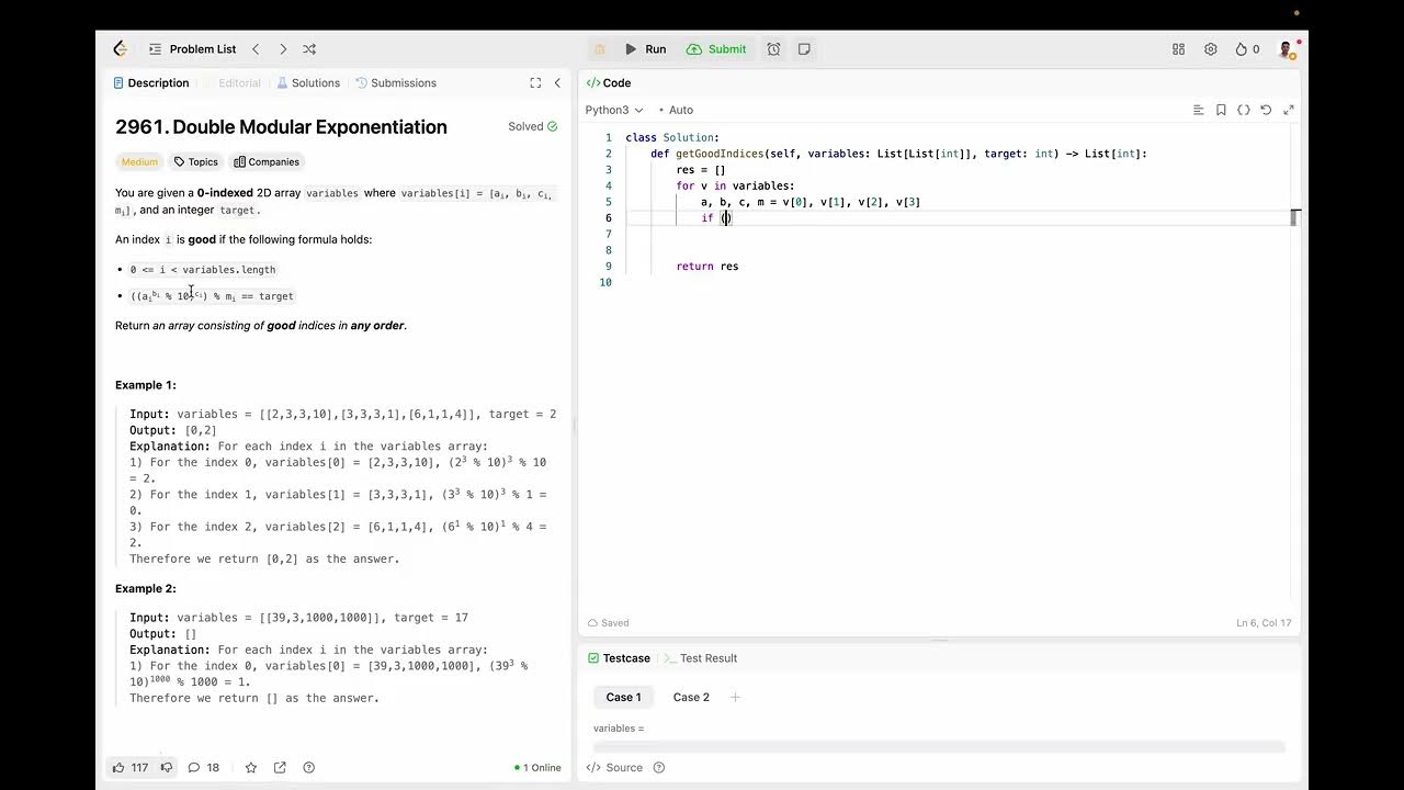 Double Modular Exponentiation - YouTube