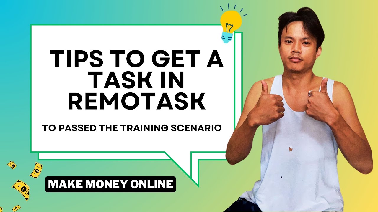 Paano Makapasa sa Training sa Remotask para Makakuha Nang Task Ngayong ...