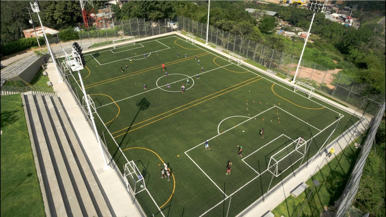 Cancha sintética El Porvenir, un nuevo espacio público que construye ...