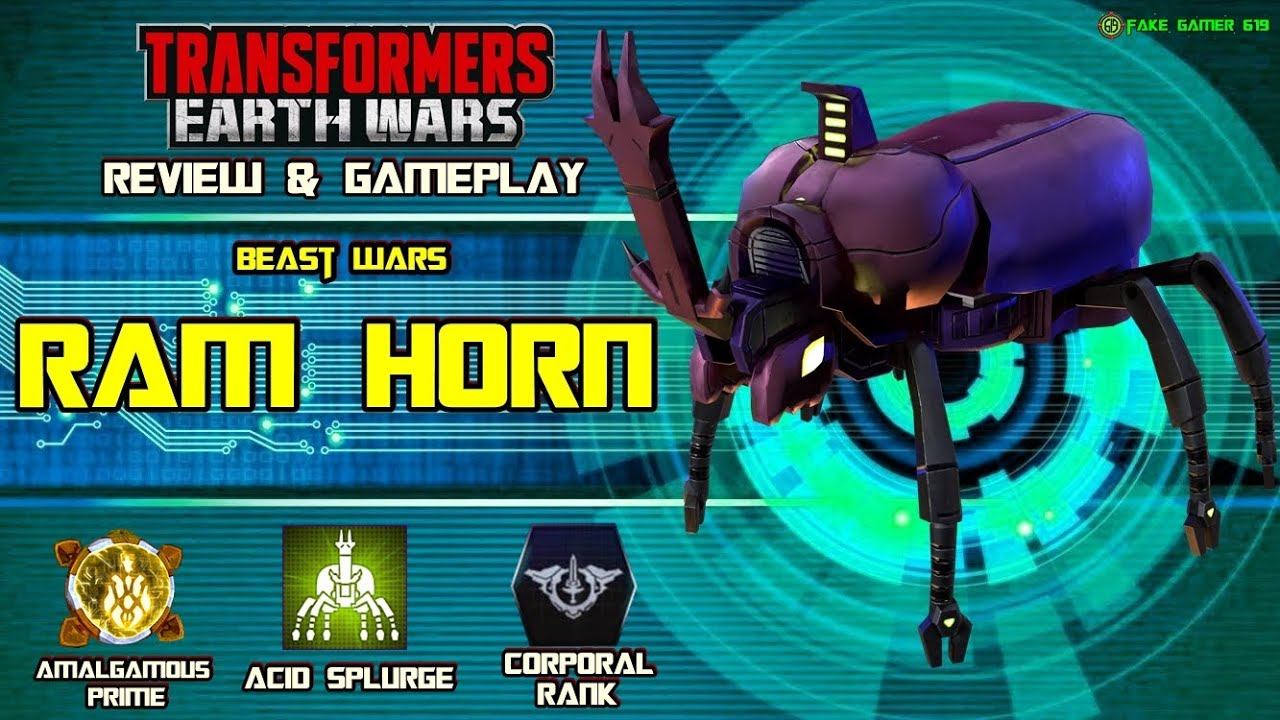 Transformers Earth Wars Gameplay - RAM HORN - YouTube