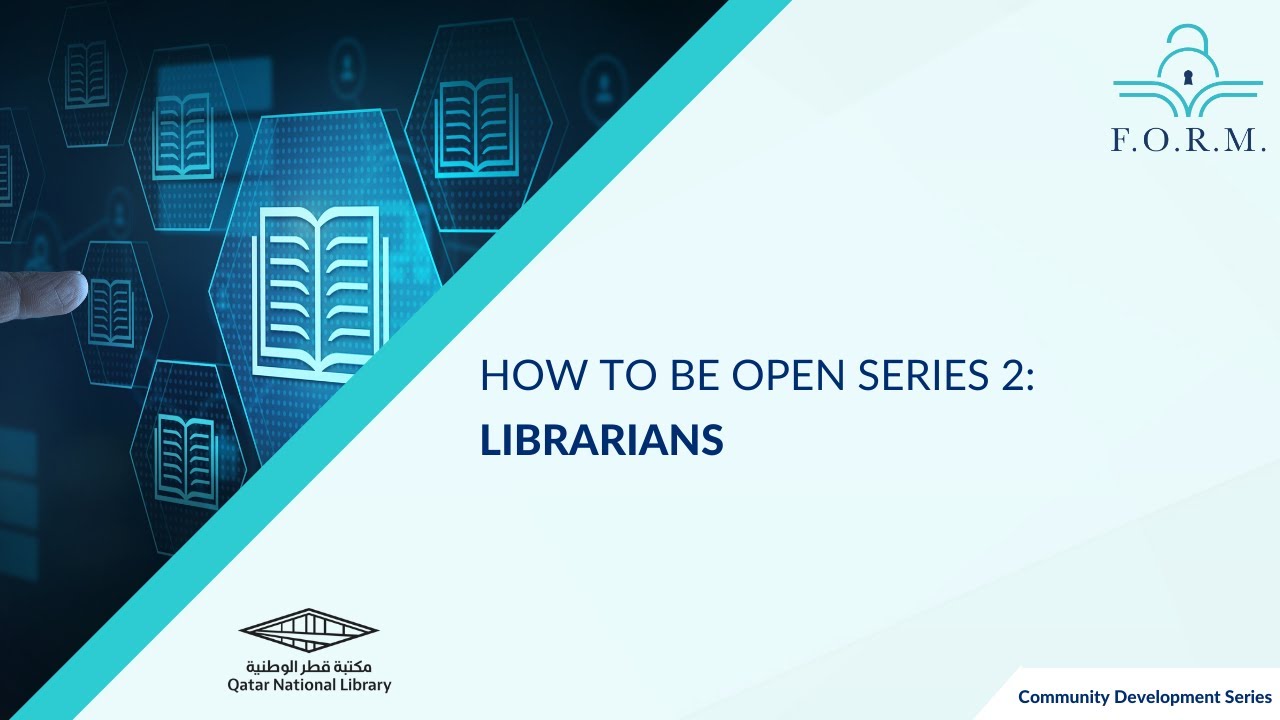How to be Open Series: 2. Librarians - YouTube