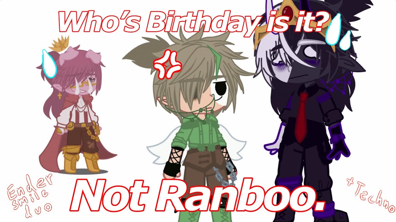 “𝙏𝙝𝙚 𝙗𝙞𝙧𝙩𝙝𝙙𝙖𝙮 𝙗𝙤𝙮 𝙞𝙨 𝙧𝙞𝙜𝙝𝙩 𝙣𝙚𝙭𝙩 𝙩𝙤 𝙮𝙤𝙪!” •{DSMP}•{Gacha Club}•{Skit ...