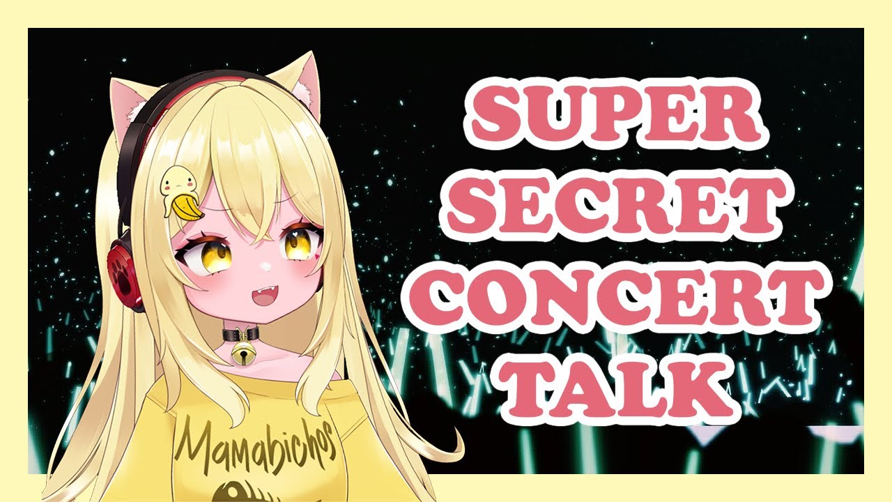[ MEMBERS ONLY ] Concert Secret Spill 🤫 - YouTube