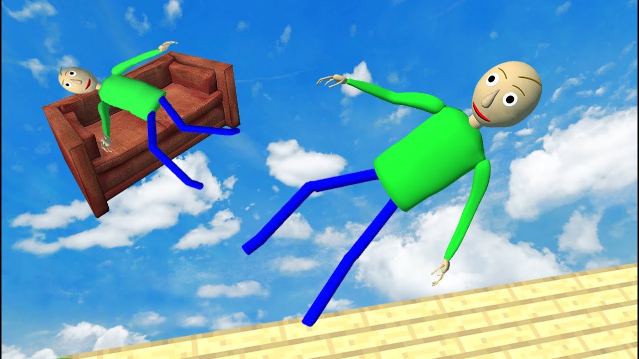 GMOD Physics demonstration | Baldi vol.3 - YouTube