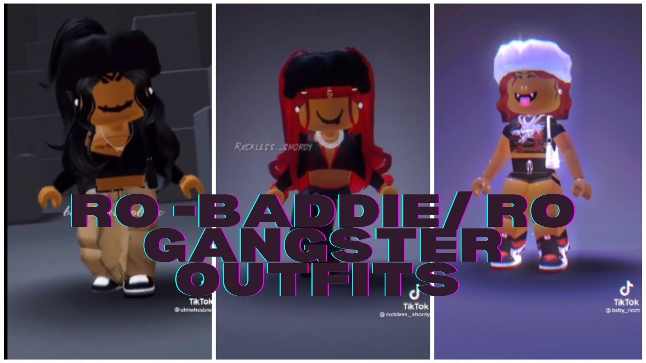 RO- GANGSTER/ RO BADDIE OUTFIT IDEAS (TIKTOK COMPILATION) - YouTube