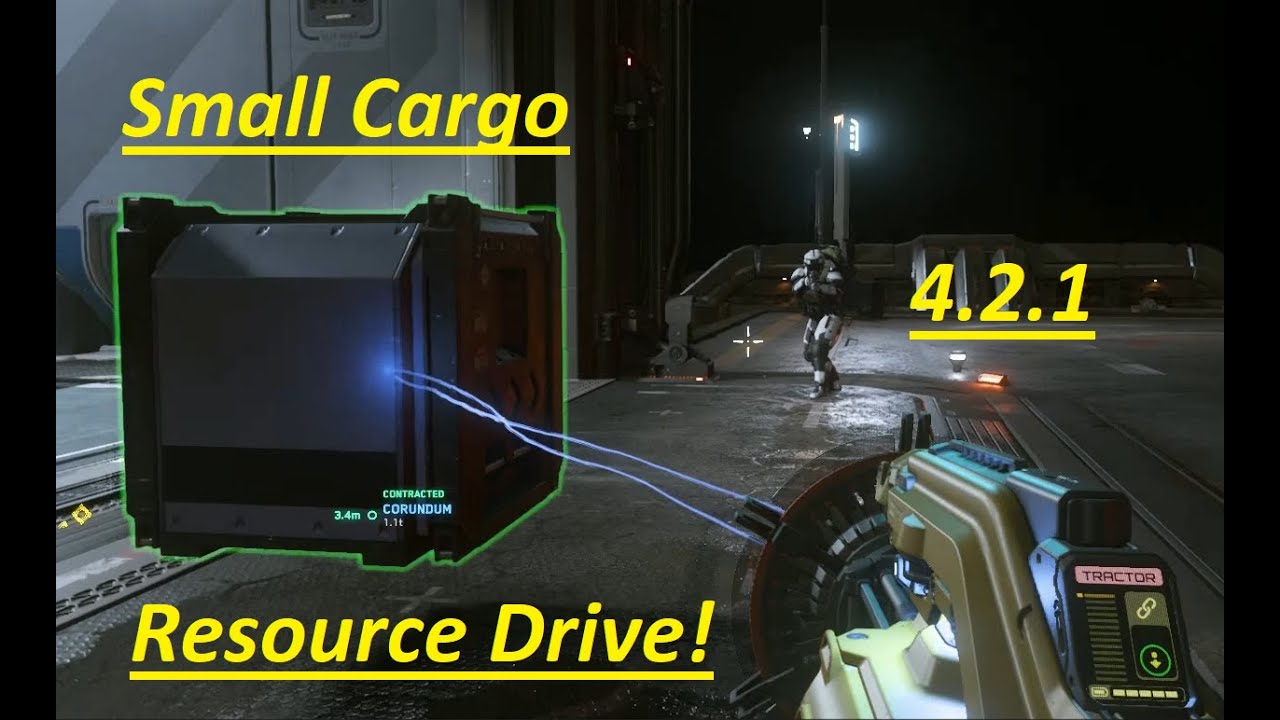 Star Citizen: Resource Drive | Beginner Guide Small Cargo Haul! - YouTube