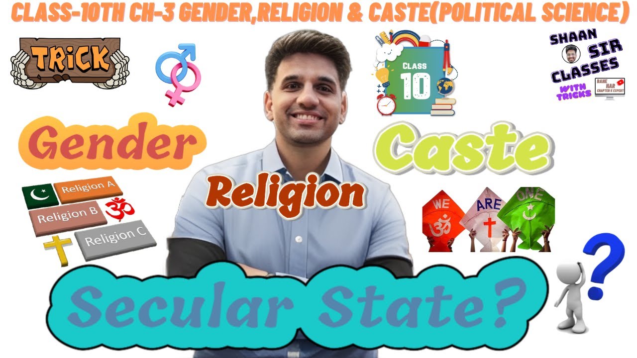 Secular State - Gender, Religion and Caste | Class 10 Chapter 3 By ...
