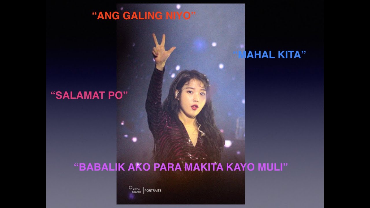 IU SPEAKING TAGALOG COMPILATION - YouTube