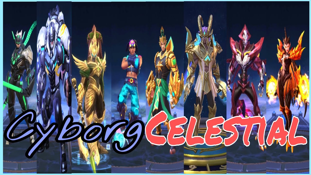MAGIC CHESS - CELESTIAL + CYBORG l mobile Legends bang bang - YouTube