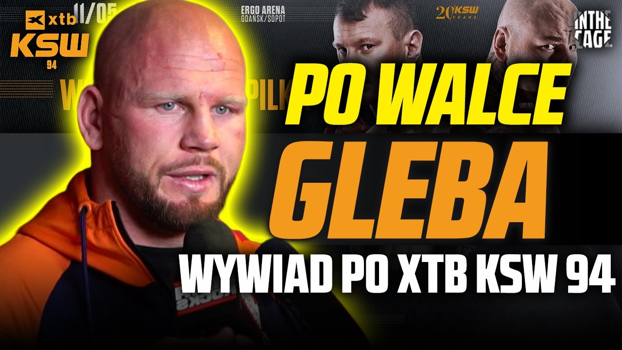 "Łzy cisnęły mi się do oczu" - GLEBA na gorąco po przegranej z ...