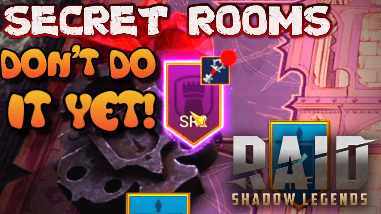 DOOM TOWER SECRET ROOMS DON'T DO THEM YET - RAID SHADOW LEGENDS - YouTube