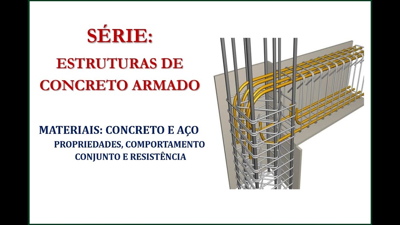 ESTRUTURAS DE CONCRETO ARMADO: MATERIAIS - YouTube
