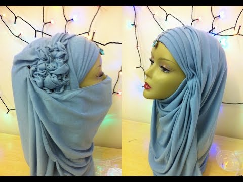 Wedding hijab style with Niqab || By || Shum Stuff