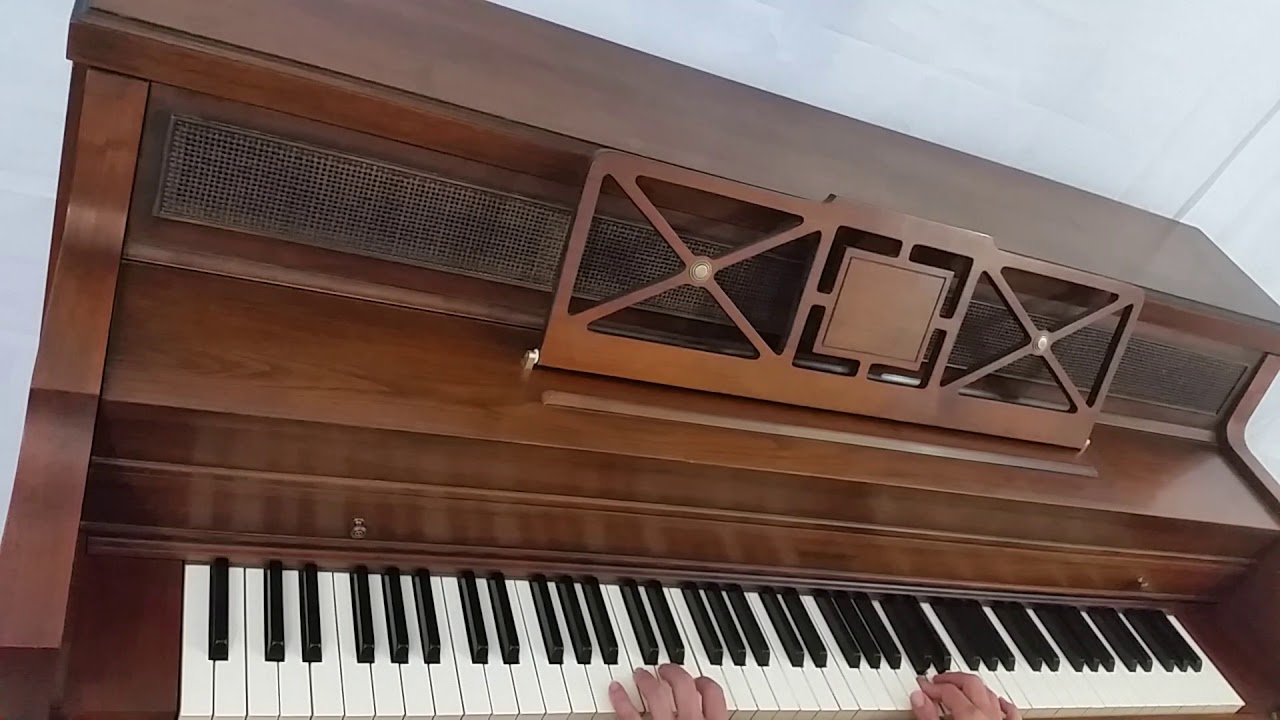 Everett Console piano with bench 221180 - Austin, Texas - YouTube