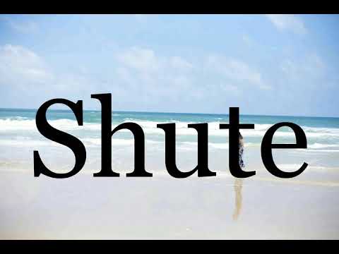 How To Pronounce Shute🌈🌈🌈🌈🌈🌈Pronunciation Of Shute - YouTube