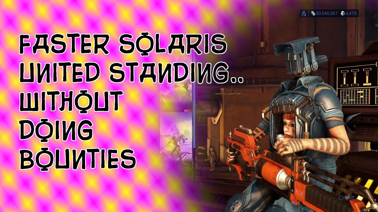 Warframe - Easy Solaris United Standing, NO Bounties - YouTube
