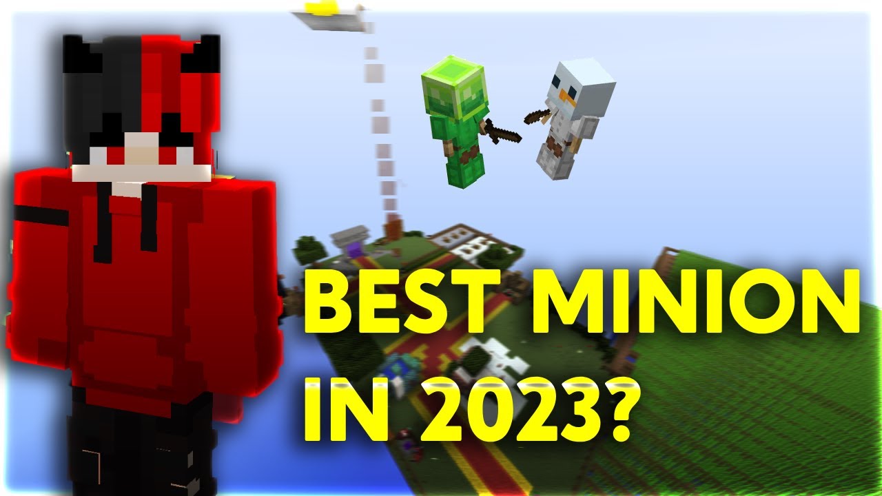 Slime minion vs Snow minion which one is better??(HYPIXEL SKYBLOCK ...