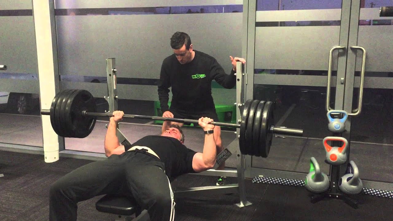 180kg Bench Press - YouTube