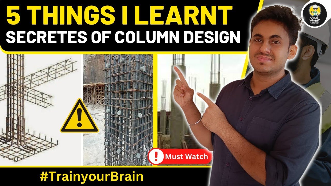 How to Find the Size of Column? II Design of column II #civilbrains ...