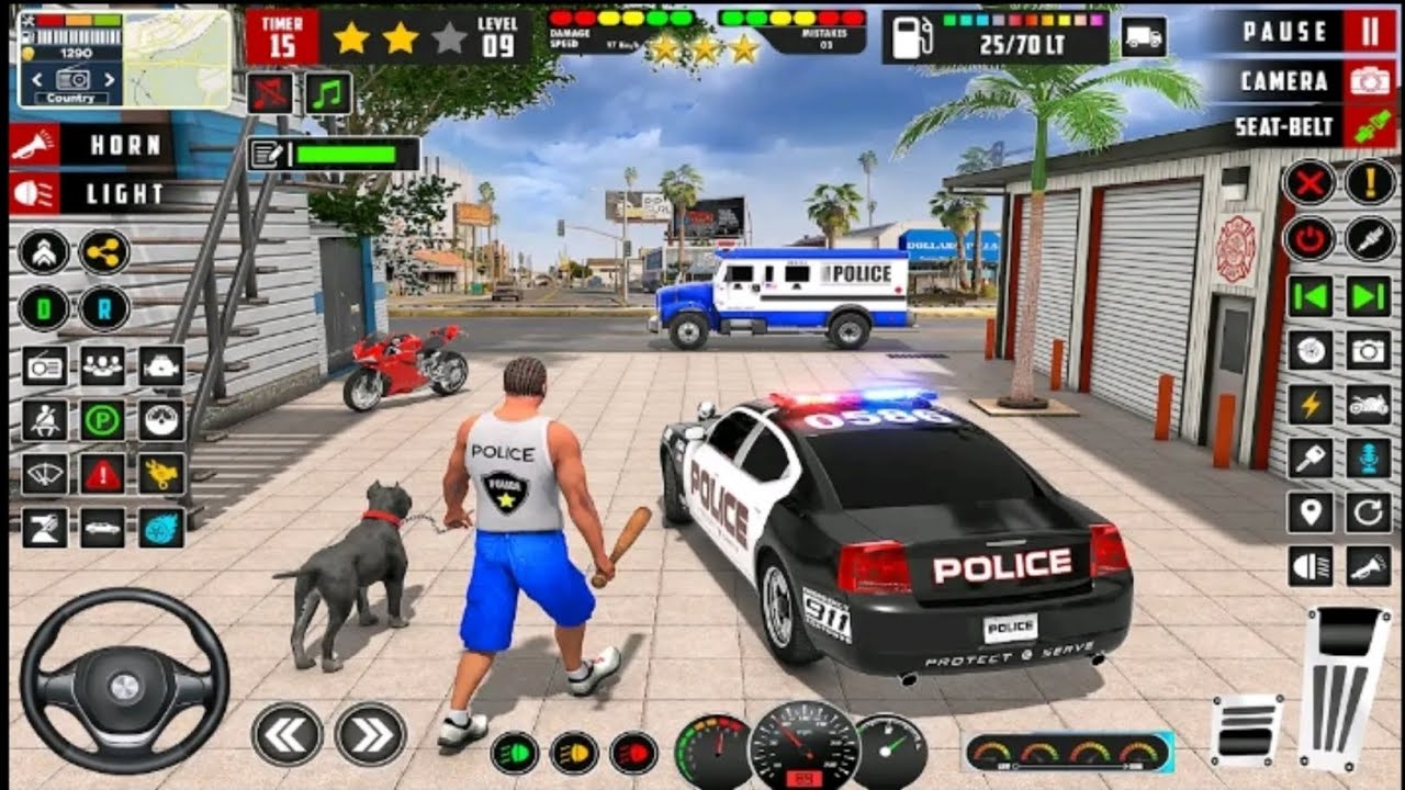 Real police driving games 3d - Real cop cars driving simulator 2025 ...