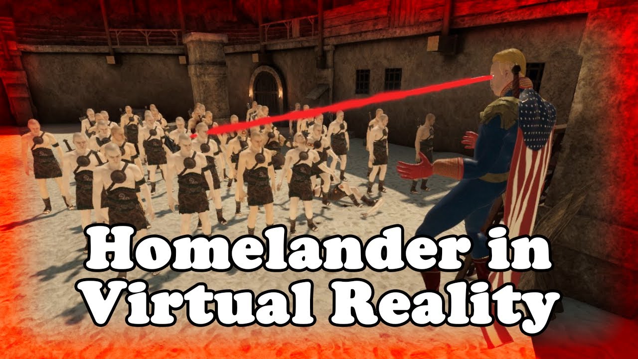 Becoming Homelander in Virtual Reality With Heat Vision | The Boys ...