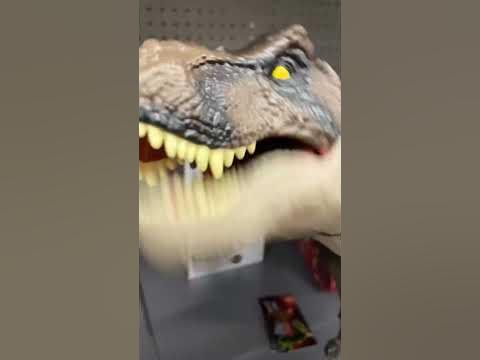Dinosaur almost bit my hand off! - YouTube