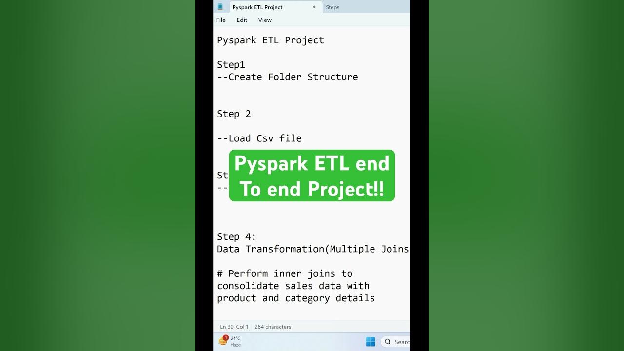 Databricks etl end to end Project | Pyspark Project #python #pyspark #shortsvideo #databricks ...