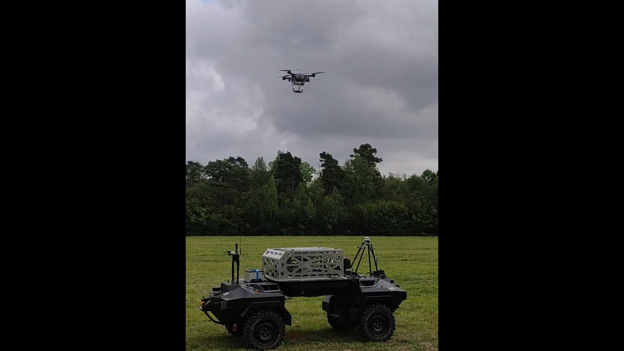 Nexter Robotics - UGV & UAV teaming. Demonstration for french French ...