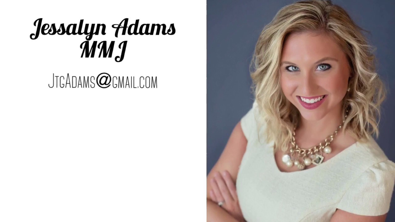 Jessalyn Adams, MMJ- Reporter Reel - YouTube