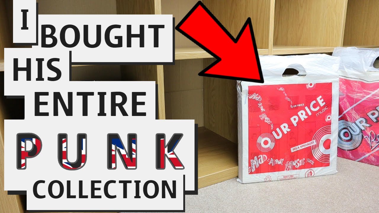 I bought his entire punk record collection - YouTube