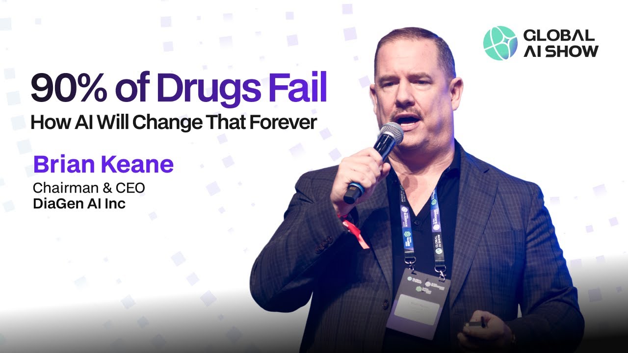 Revolutionizing Drug Discovery with AI | Brian Keane, CEO of DiaGen Ai @ SURGE XL | Global AI ...