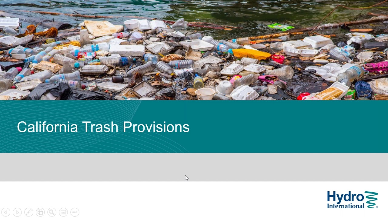 Stormwater Webinar: California Full Trash Capture - YouTube
