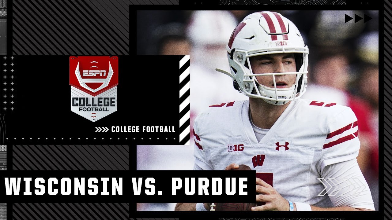 Wisconsin Badgers at Purdue Boilermakers | Full Game Highlights - YouTube