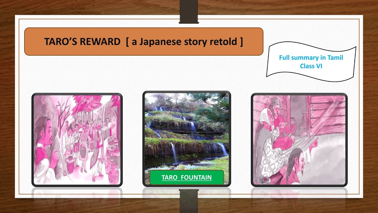 Taro's Reward | Taro fountain origin | class VI | CBSE | NCERT | CLASS ...