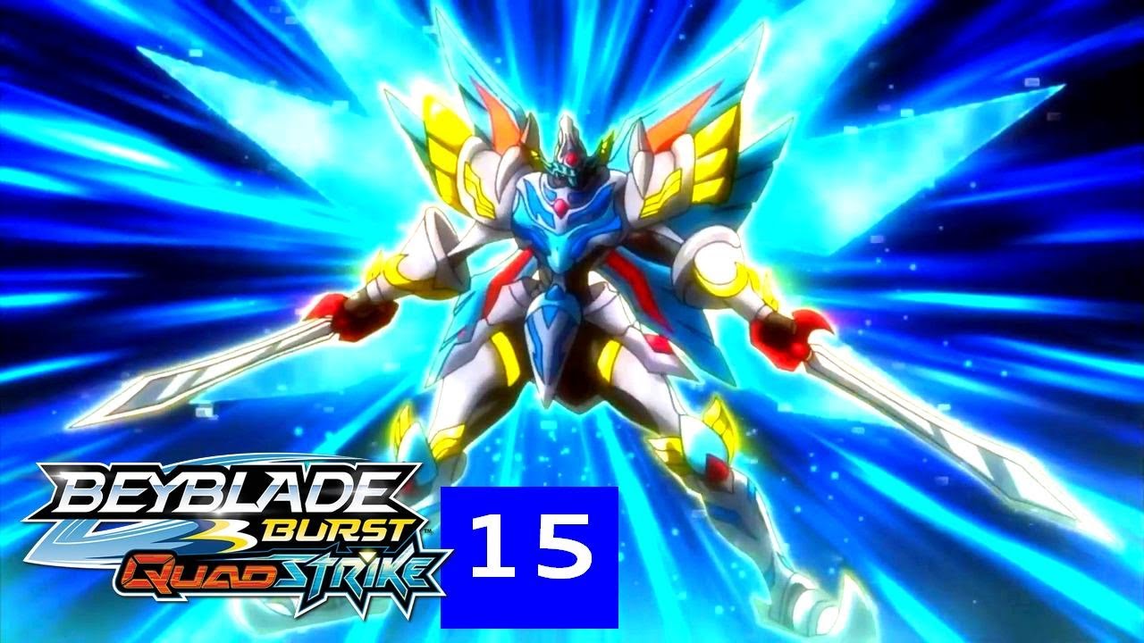 Whirl Knight vs Twister Pandora! / Beyblade Burst QuadStrike Episode 15 ...