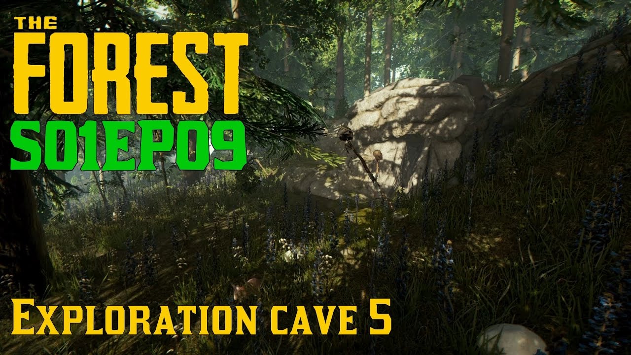 THE FOREST - Exploration cave 5 (The submerged cave) (s1e9) Let's Play ...