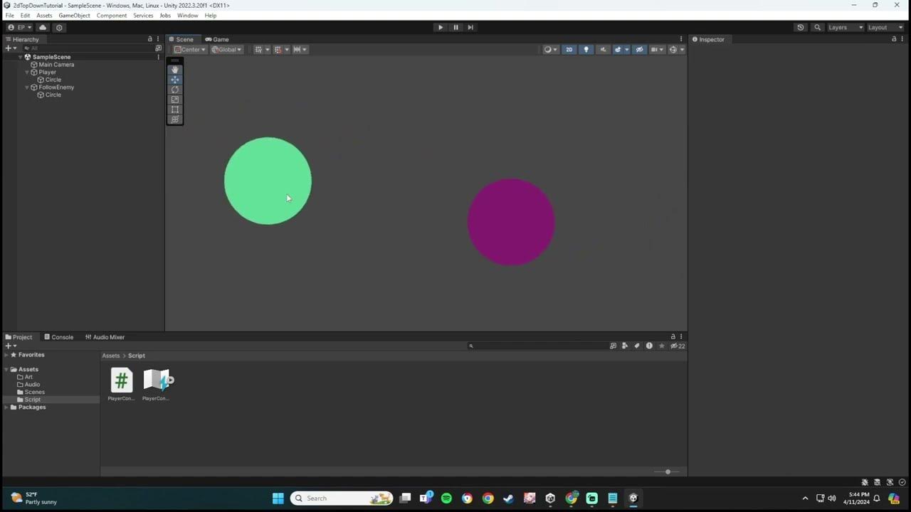 Unity Game Basics #1 Player Movement and Enemy Interaction - YouTube
